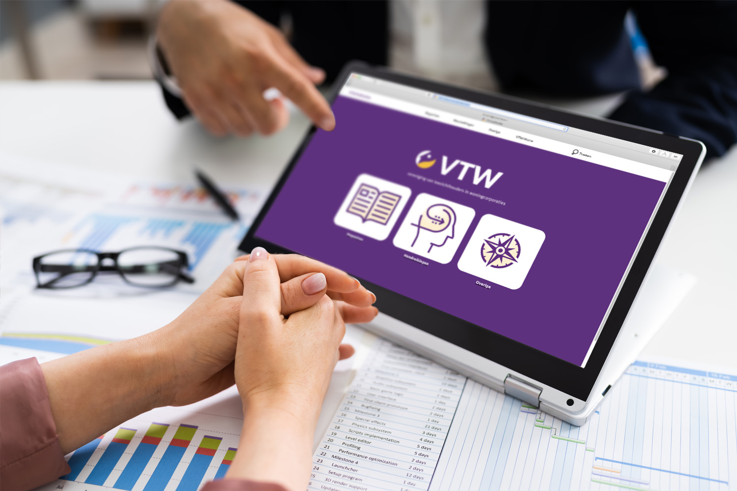 VTW online platform - Curve